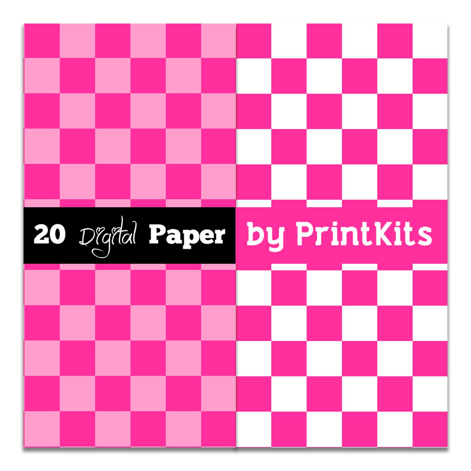 Square Digital Paper Printable Square Paper Basic Digital Paper Square ...