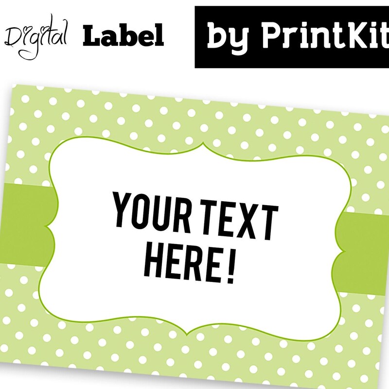 Candy Buffet Labels - Etsy