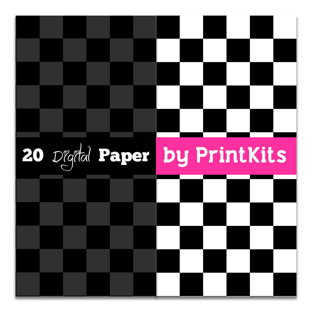 Square Digital Paper Printable Square Paper Basic Digital Paper Square ...