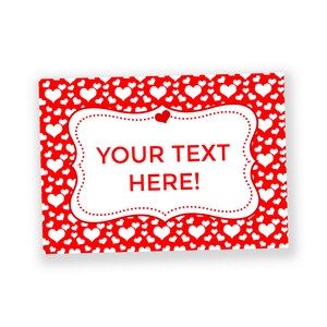 Editable Valentines Gift Tags Printable Valentine Labels Love Tags ...