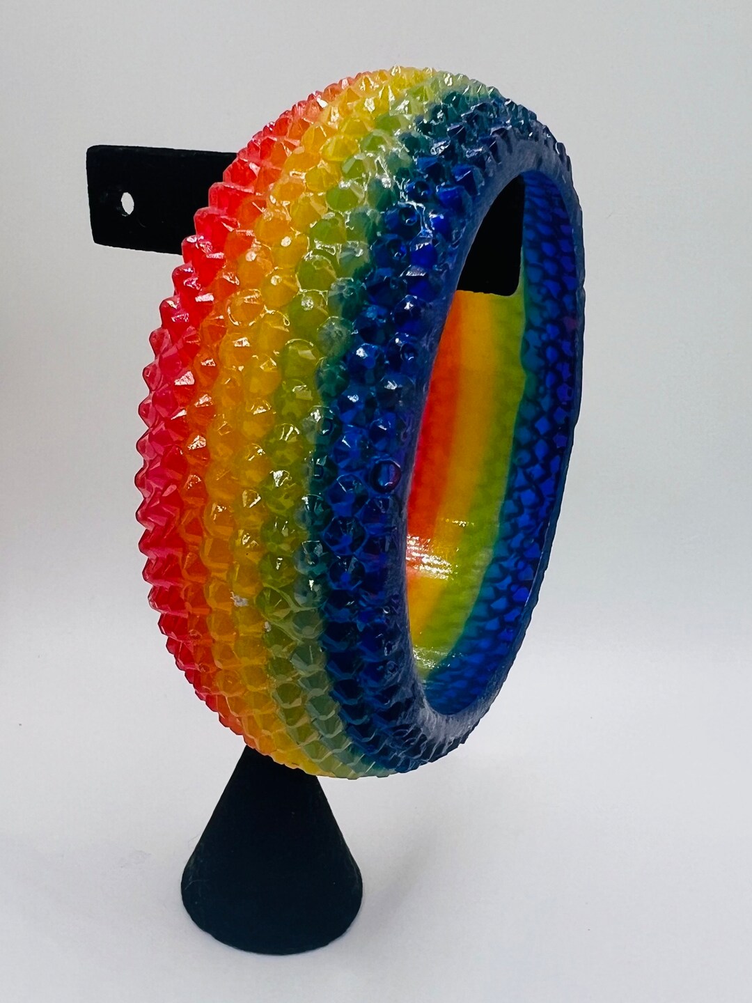 Rainbow Bracelet | Rainbow Bangle | Rainbow Jewelry | Rainbow Pride ...