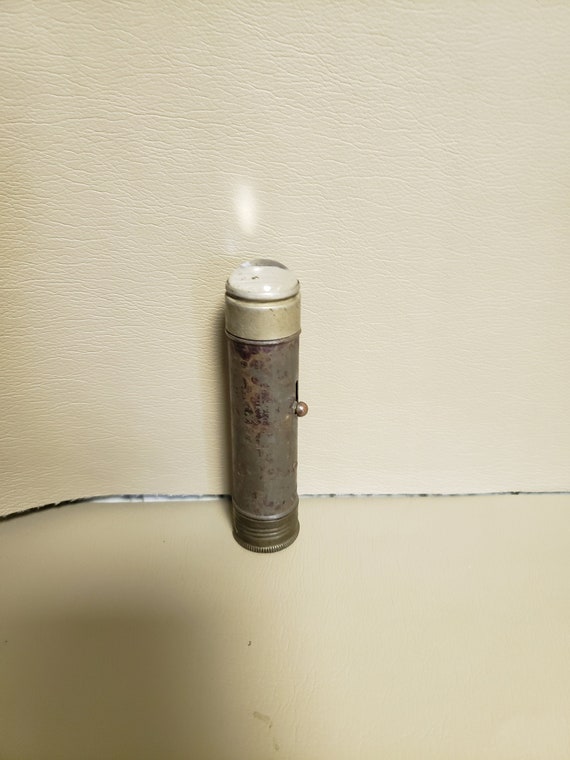 Antique Miniature Bullseye Flashlight-old Vintage - Etsy