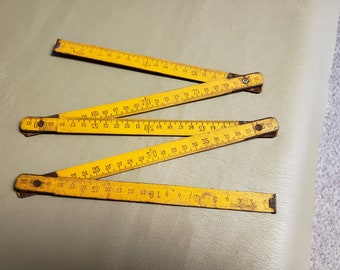 Wooden Metre Ruler - Etsy
