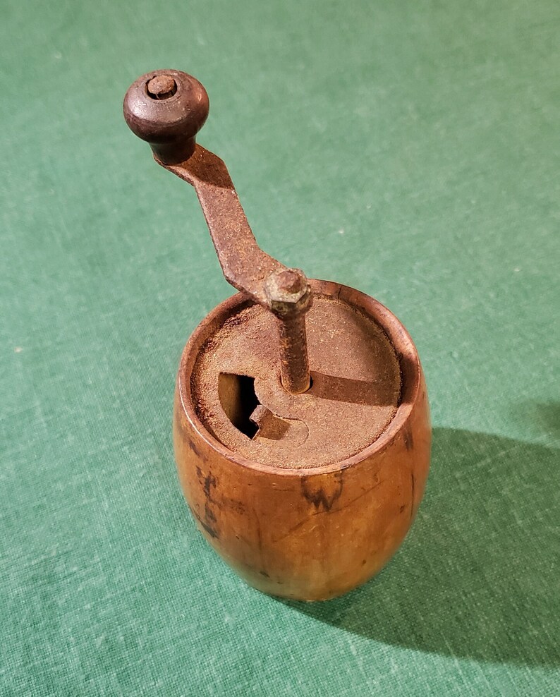 Vintage Italian Macina Acciaio Pepper Wooden Pepper Grinder - Etsy