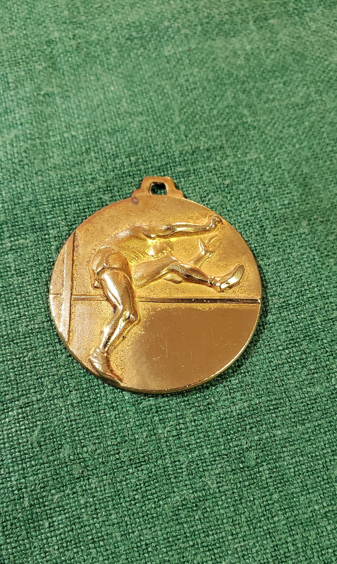 Vintage Italian Brass Medal-1960 High Jump Track & Field Award - Etsy