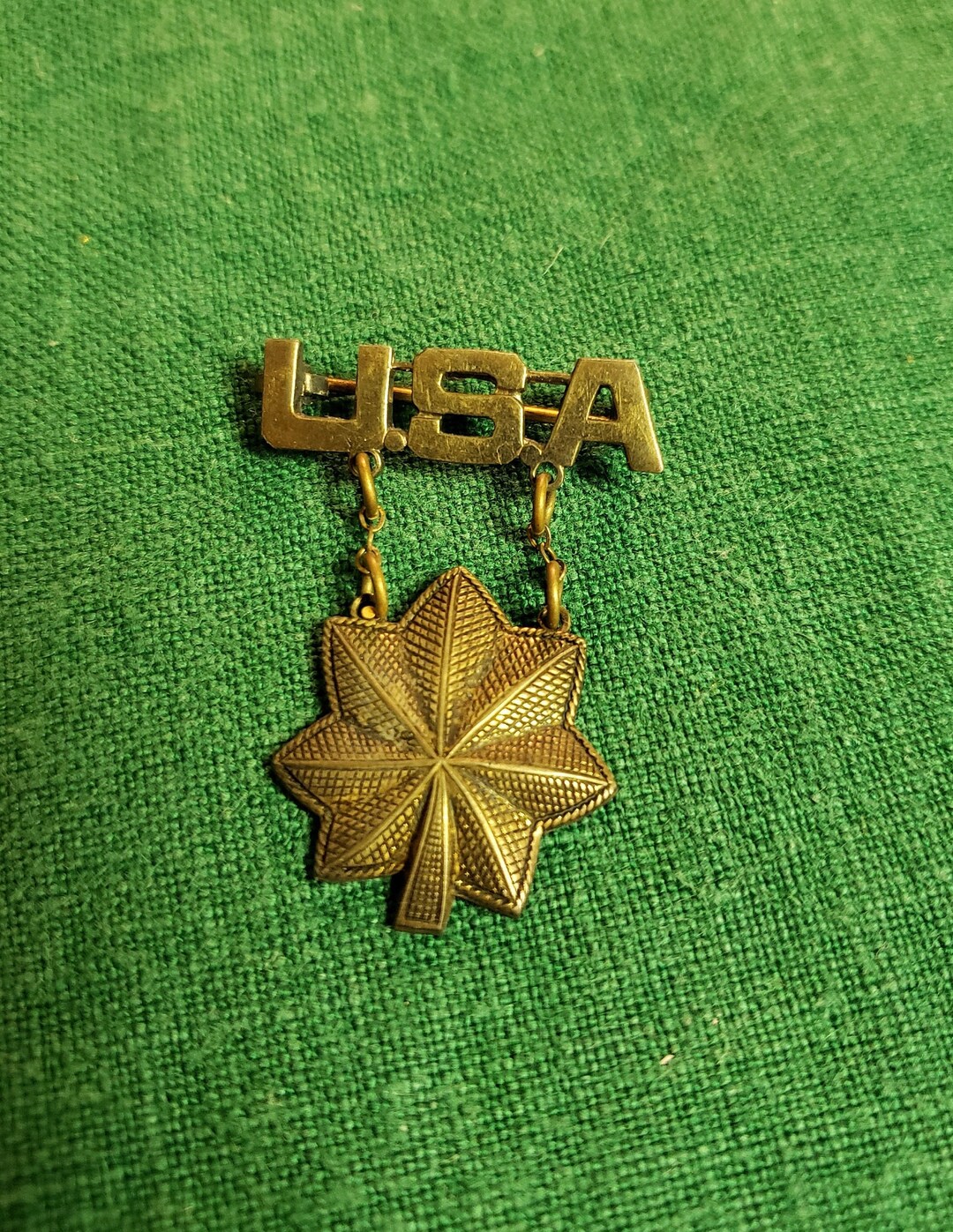 Vintage WWII US Military Maple Leaf Sweetheart Pin-sterling - Etsy