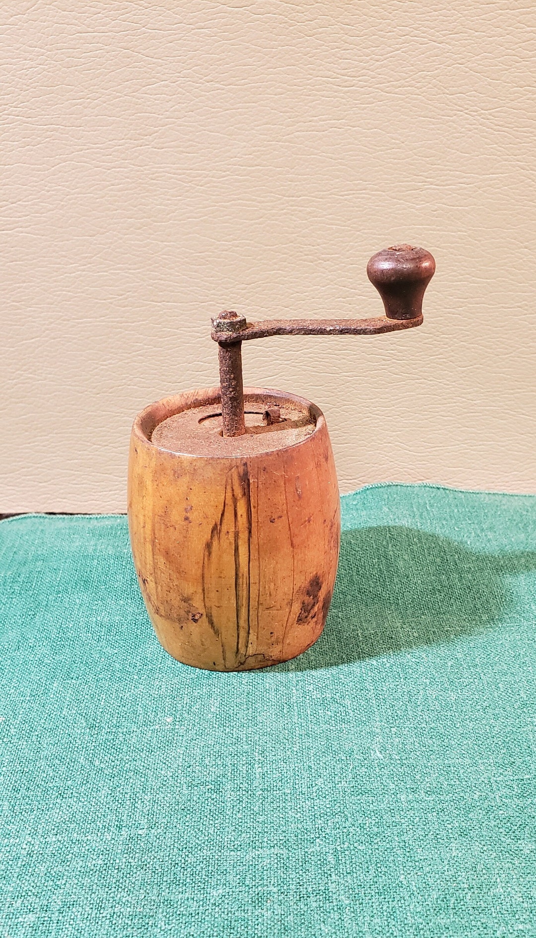 Vintage Italian Macina Acciaio Pepper Wooden Pepper Grinder - Etsy