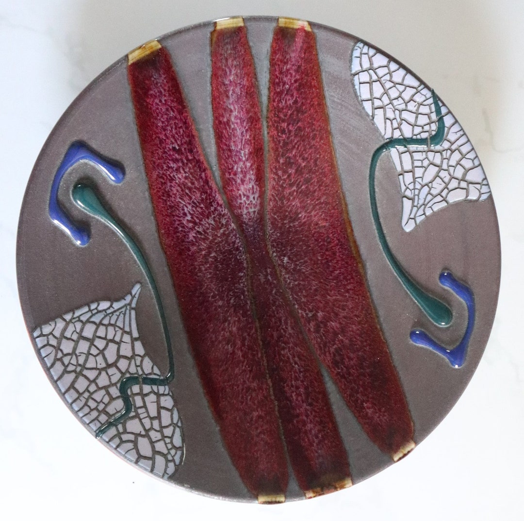 Patta Oversized Ceramic Dish, Signed and Dated, Coffee Table Dish ...