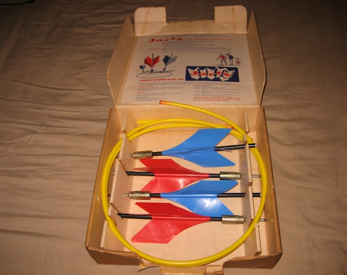 Vintage Original 1960's Jarts Lawn Darts Missile Game Toy for Display ...