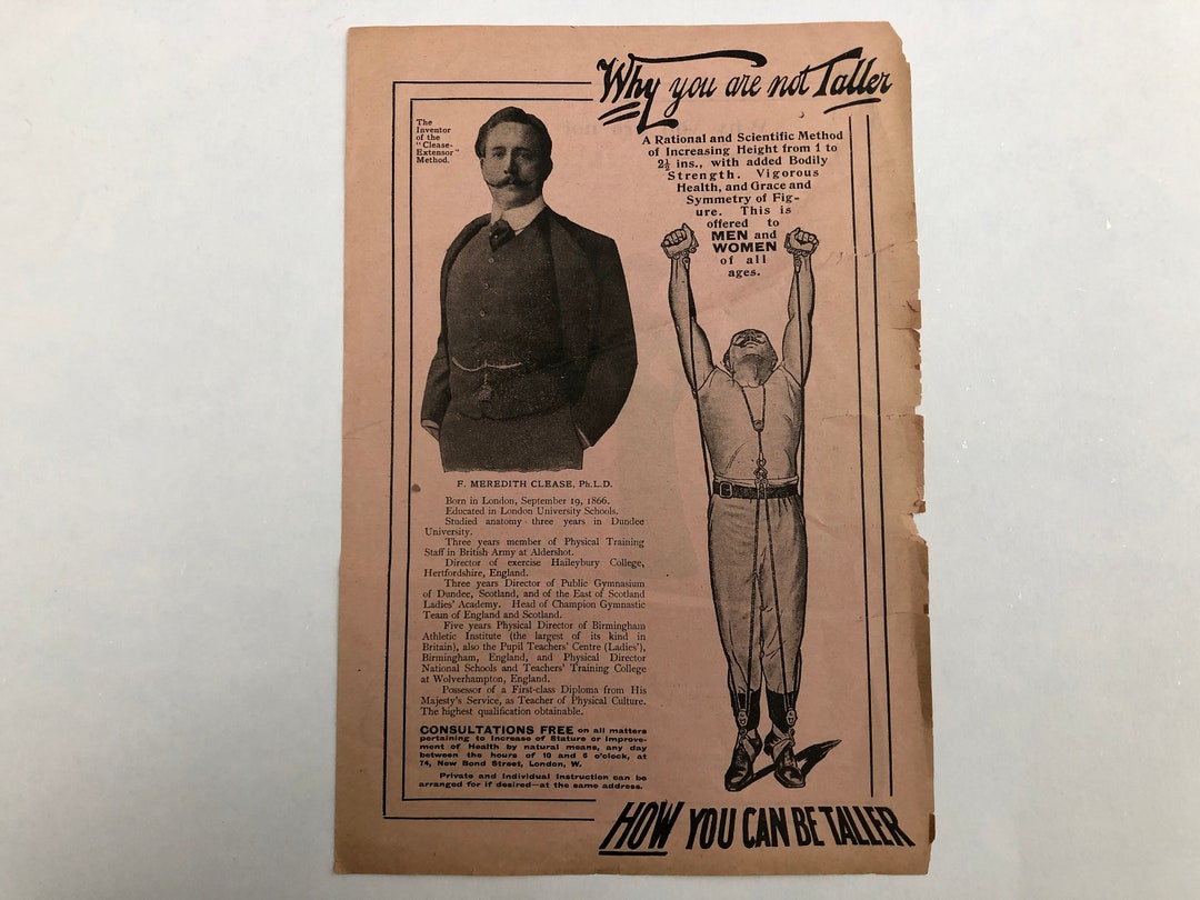 Buy Vintage 'quackery' Advertising Leaflet Online in India - Etsy