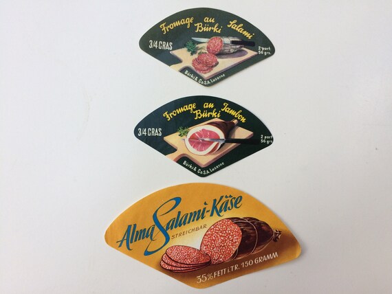 Vintage Cheese Labels - Etsy