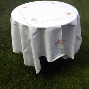 Hand Embroidered Linen Cloth - Etsy