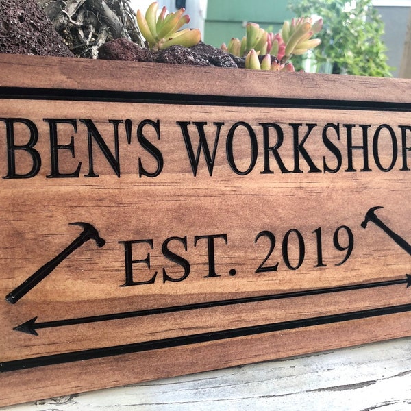 Workshop Sign - Etsy