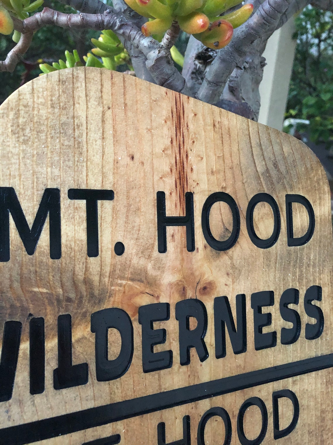 National Park Sign Mt Hood Trail Trail Sign High Sierra | Etsy