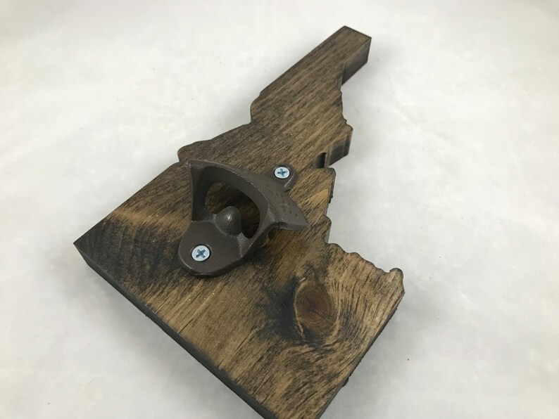 Idaho Wood Cut-out Bottle Opener Handmade - Etsy