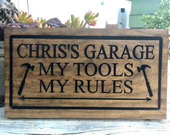 Workshop Wood Shop Garage Sign Rustic Vintage Style Sign - Etsy