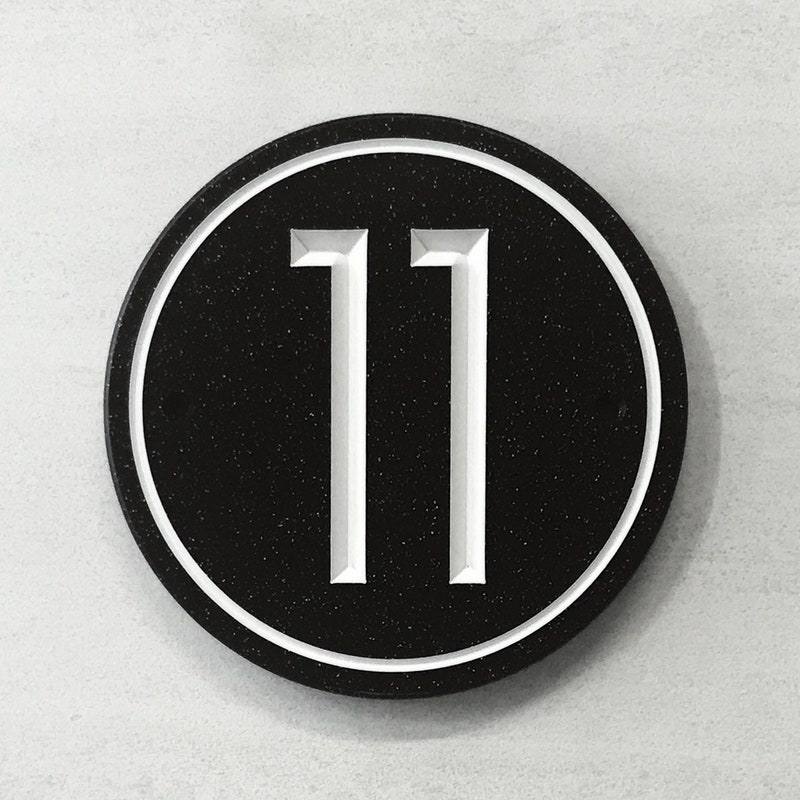 Round House Numbers - Etsy