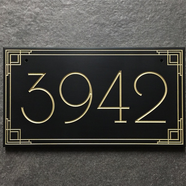 Vintage House Numbers Brass House Number With Berber Designates - Etsy ...