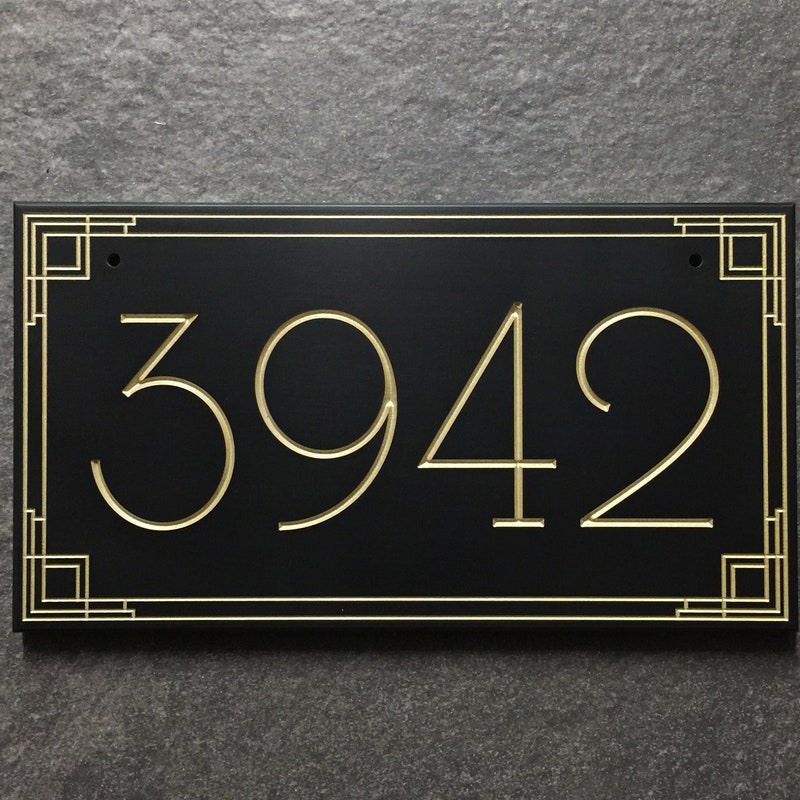 Unique Address Sign - Etsy