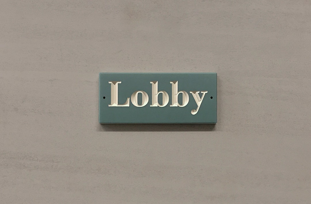 Lobby Apartment or Door Number. Two Sizes. Fully Customizable Mailbox ...