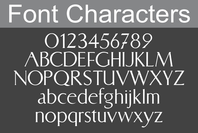 Greek Key Address Sign Engraved Designer House Numbers. Choice of 3 ...