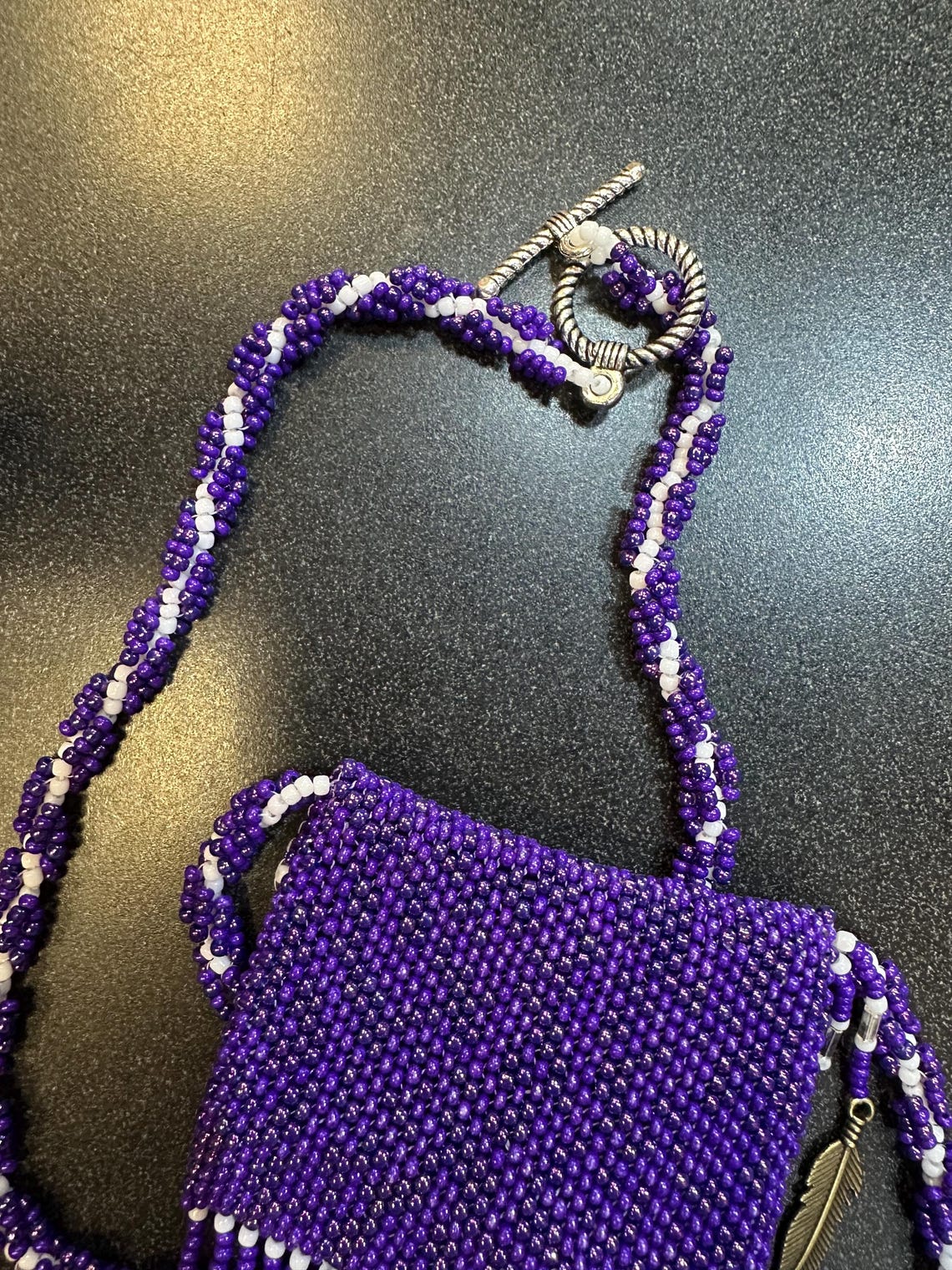 Beadwork Amulet Pouch - Iroquois Haudenosaunee Design - Etsy