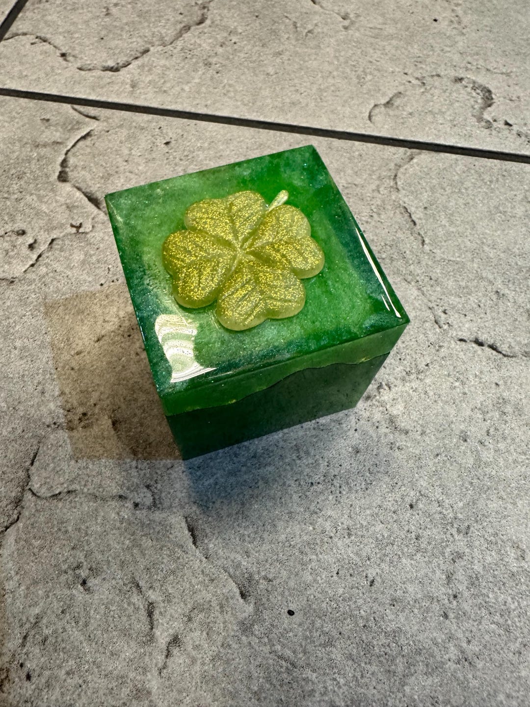 Lucky Clover Box - Etsy