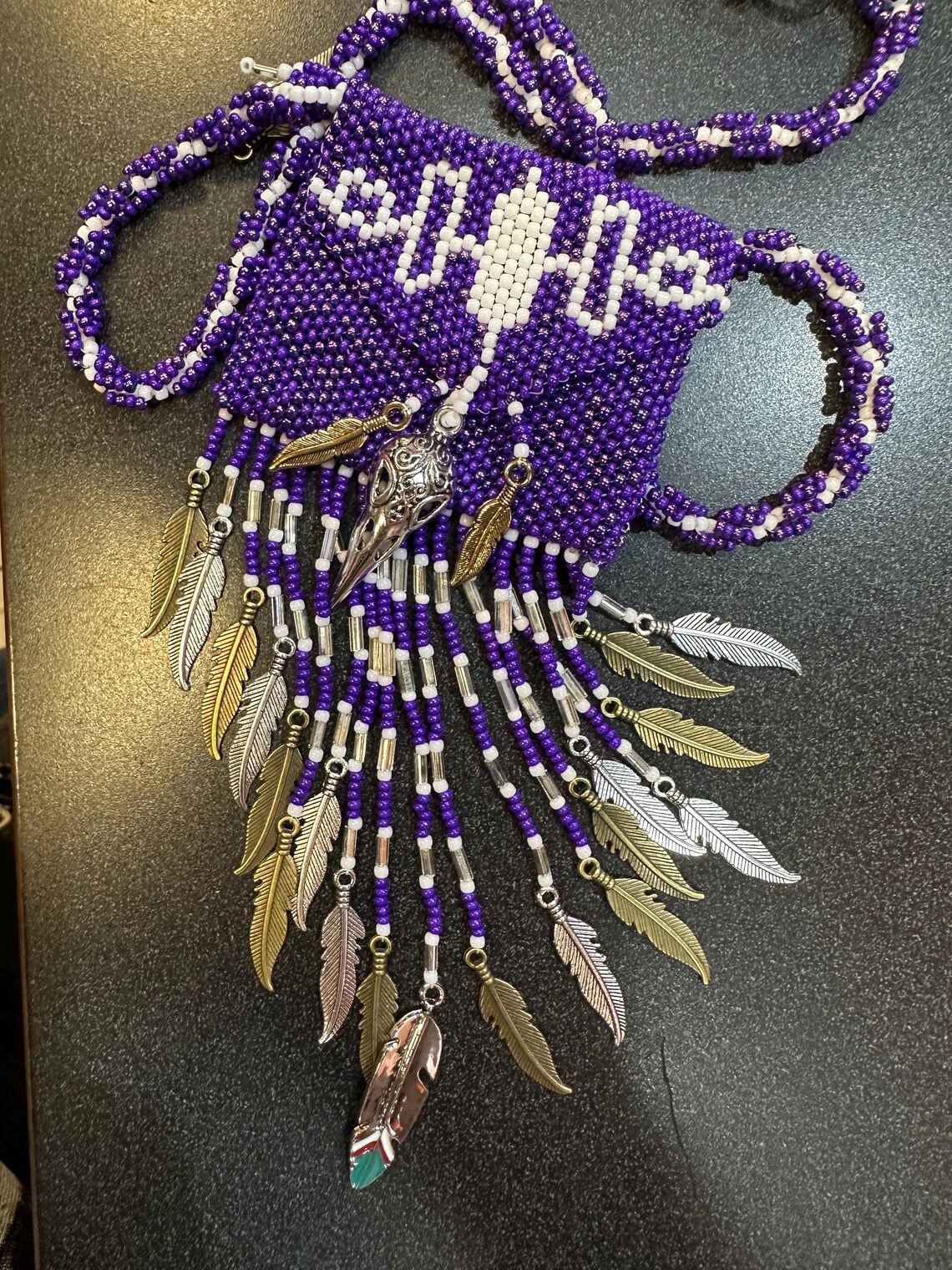 Beadwork Amulet Pouch - Iroquois Haudenosaunee Design - Etsy