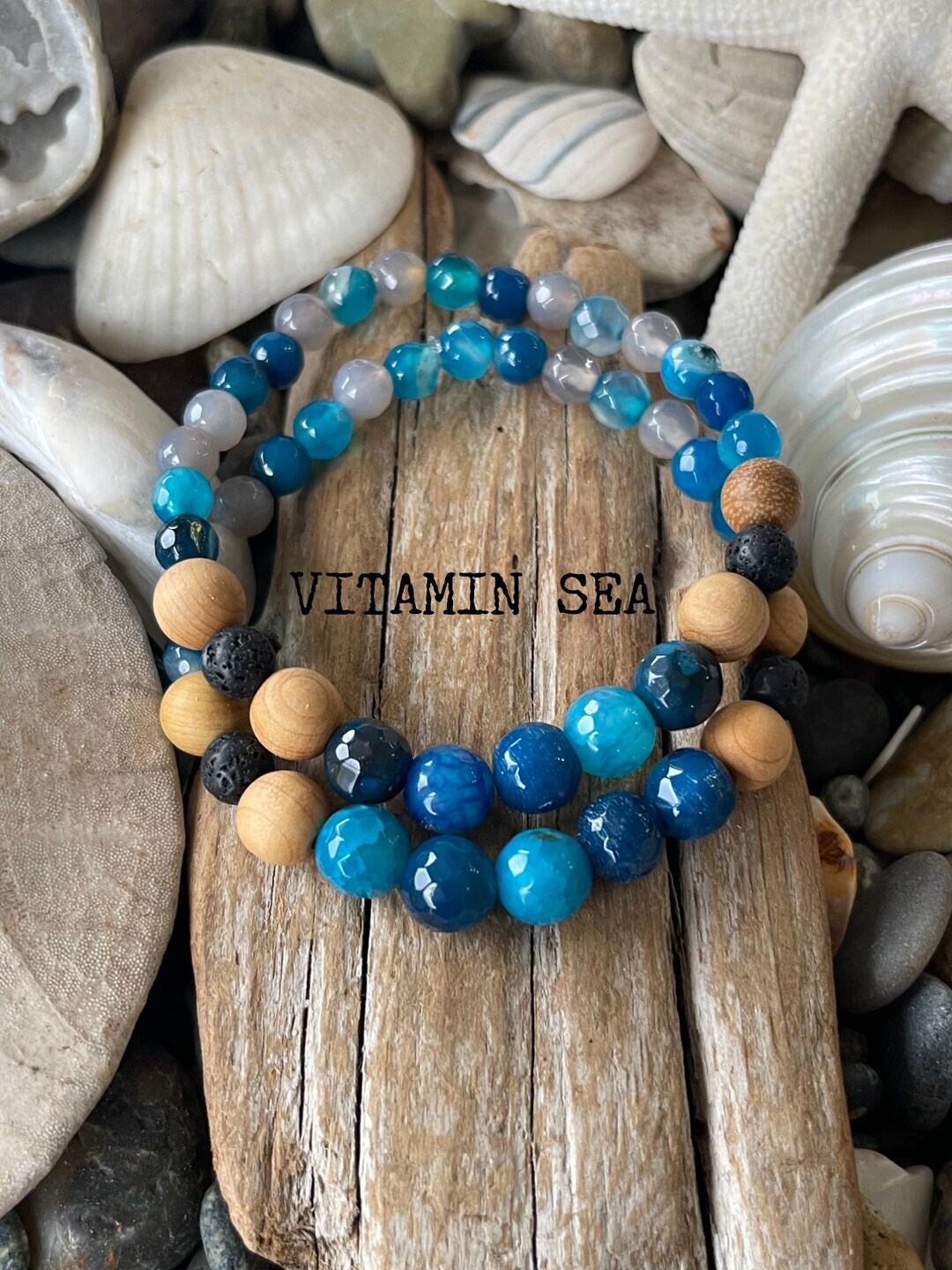 Anxiety Calming Gemstone Bracelet, Stress Relief Healing Bracelet ...