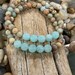 Calming Gemstone Bracelet, Healing Crystal Anxiety Relief Gemstone ...