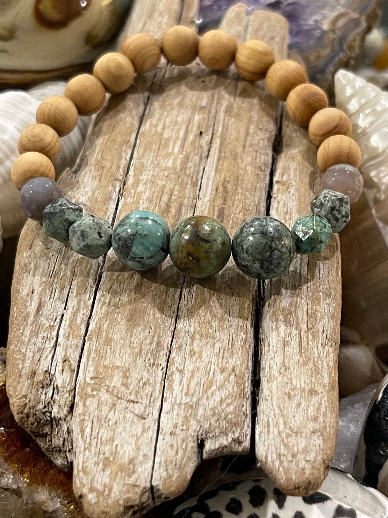 Healing Stone Bracelet Boho Crystal Jewelry Natural Gemstone - Etsy
