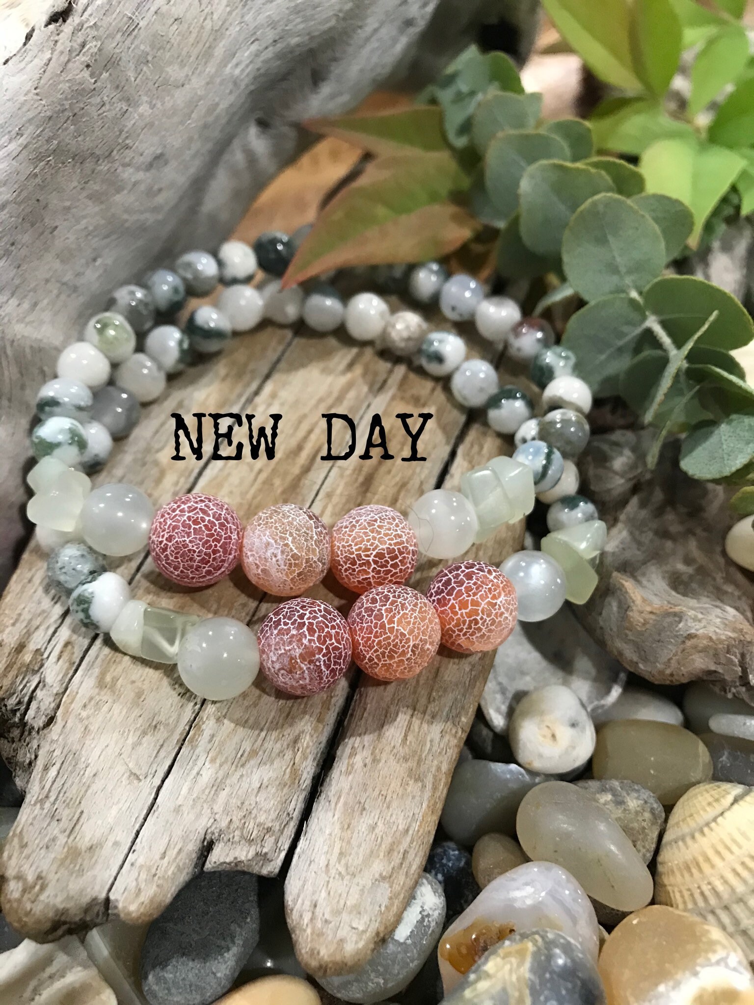 Natural Stone Healing Gemstone Bracelet Boho Crystal | Etsy
