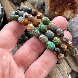 Anxiety Relief Gemstone Bracelet: Calming Energy, Grounding Jewelry - Etsy