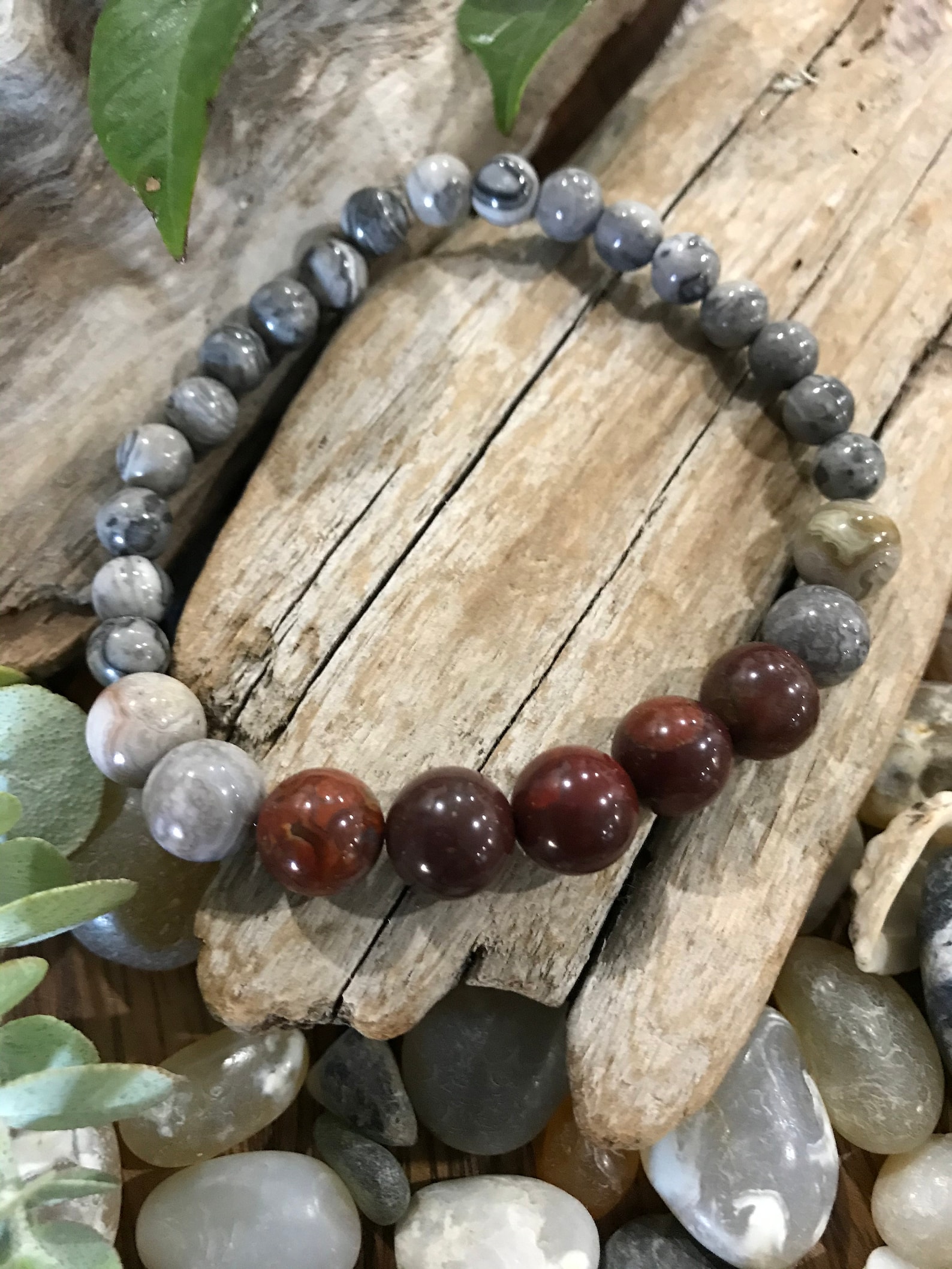 Natural Gem Bracelet Grounding Gemstone Bracelet Power | Etsy