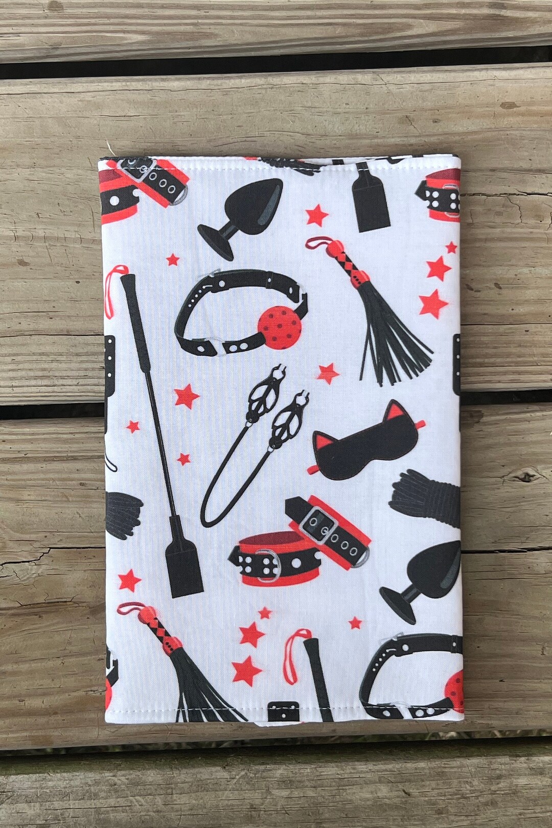 Whips, Chains, Plugs, and Cuffs Book Cover for Hard or Soft Cover Books ...