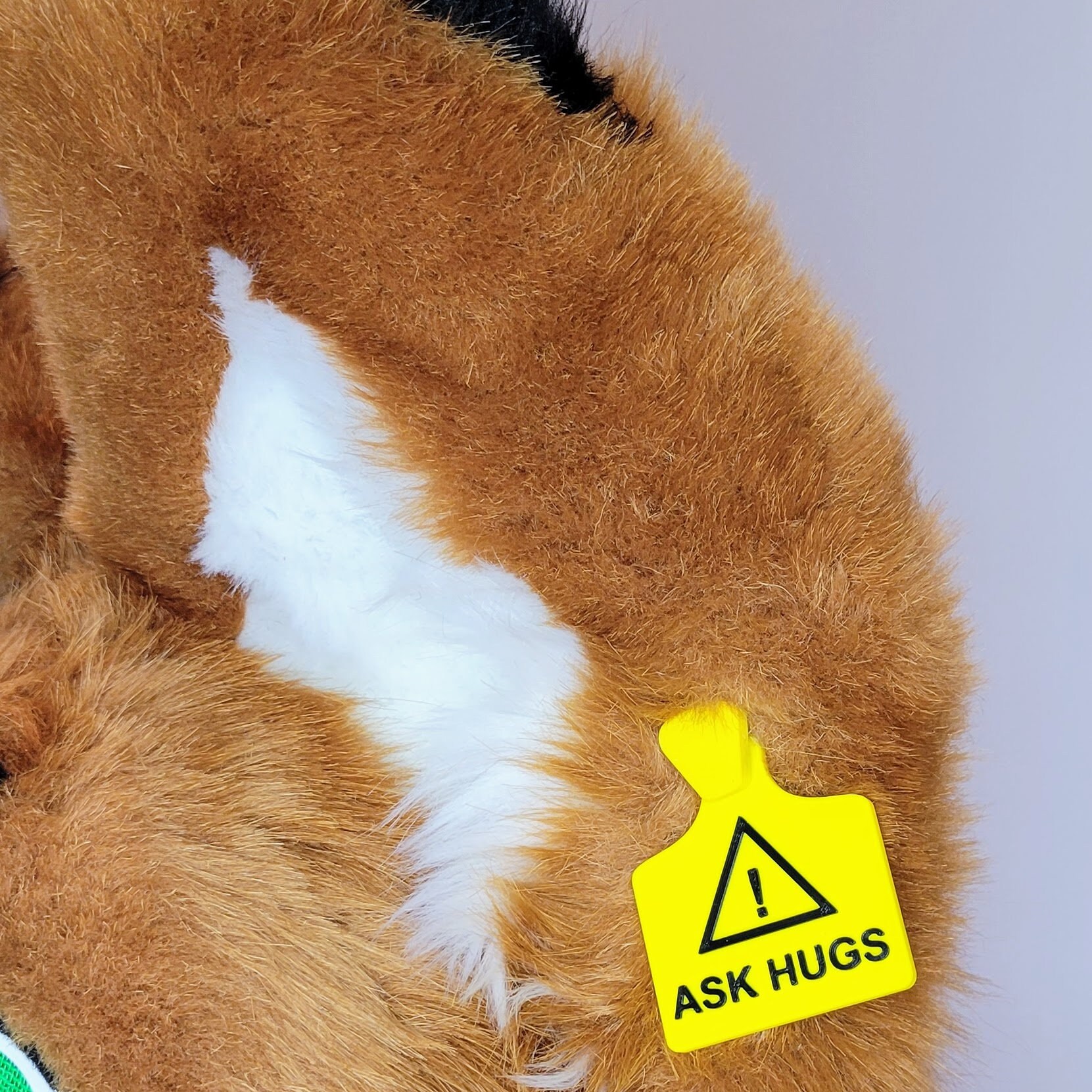 Consent Fursuit Ear Tags - Etsy Canada