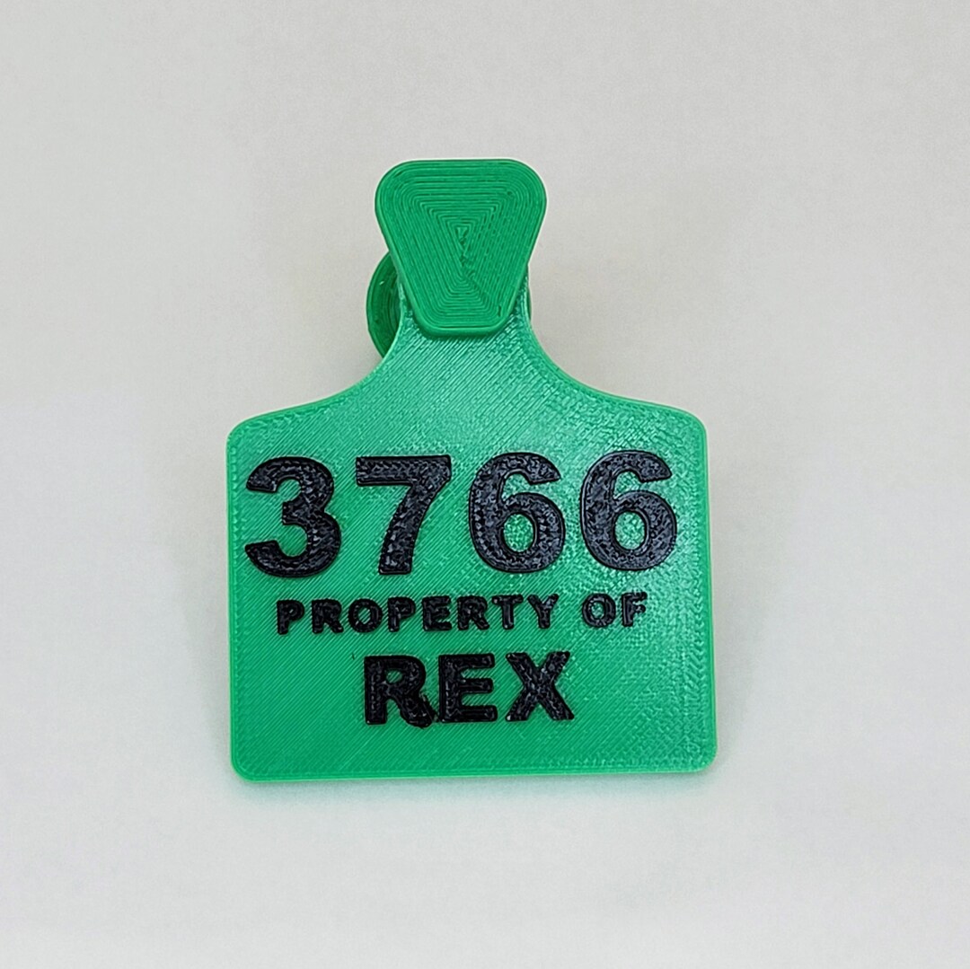 Custom Fursuit Ear Tag - Etsy