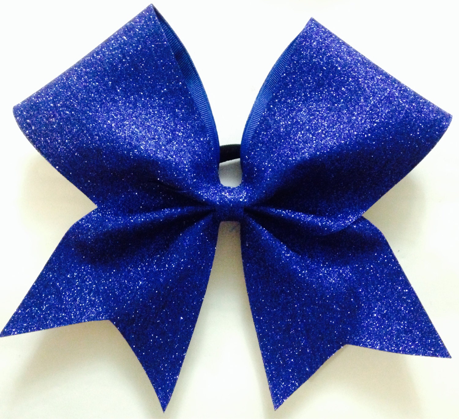 Royal Blue Glitter Texas Cheer Bow - Etsy