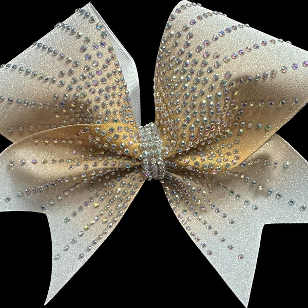 Gold Cheer Bow - Etsy