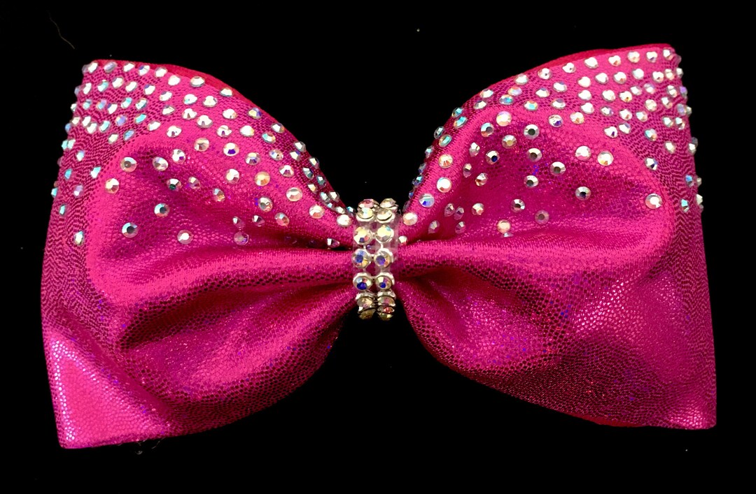 Tailless Waterfall Bow on Pink Mystique - Etsy