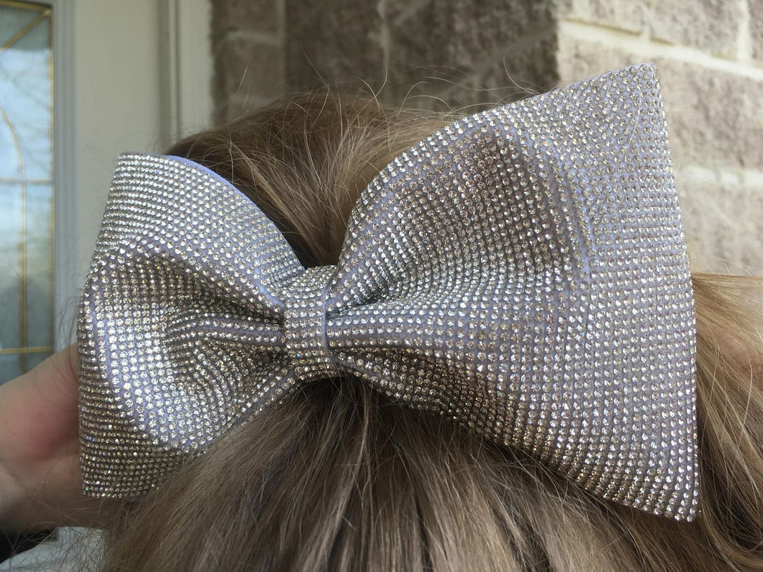 Rhinestone Sheet Bow (choose From 3 Sizes) - Etsy