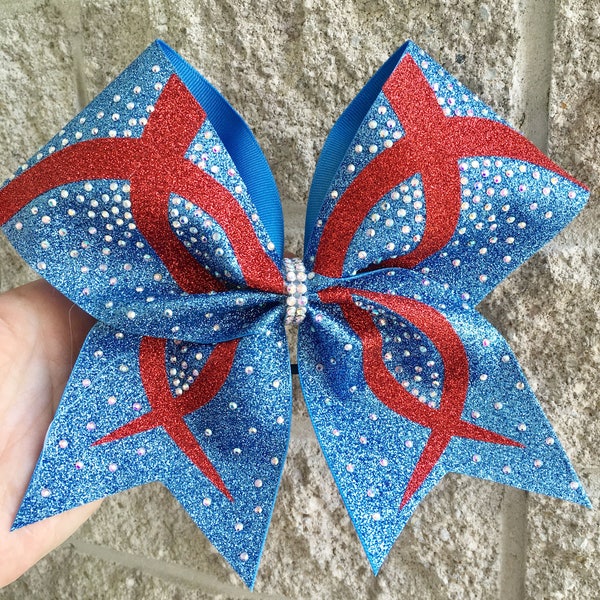 Infinity Cheer Bow - Etsy