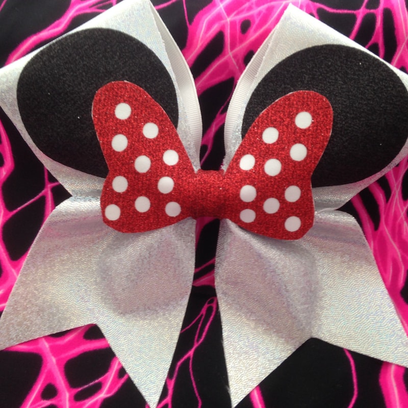 Cheer Minnie Svg - Etsy