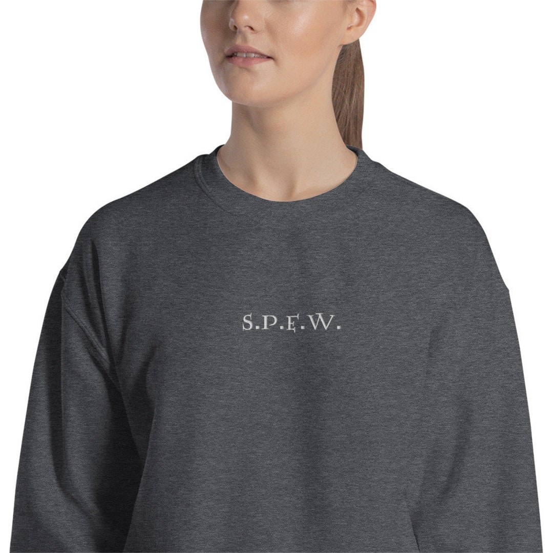 S.P.E.W | SPEW Embroidered Unisex Sweatshirt in Multiple Colors - Etsy