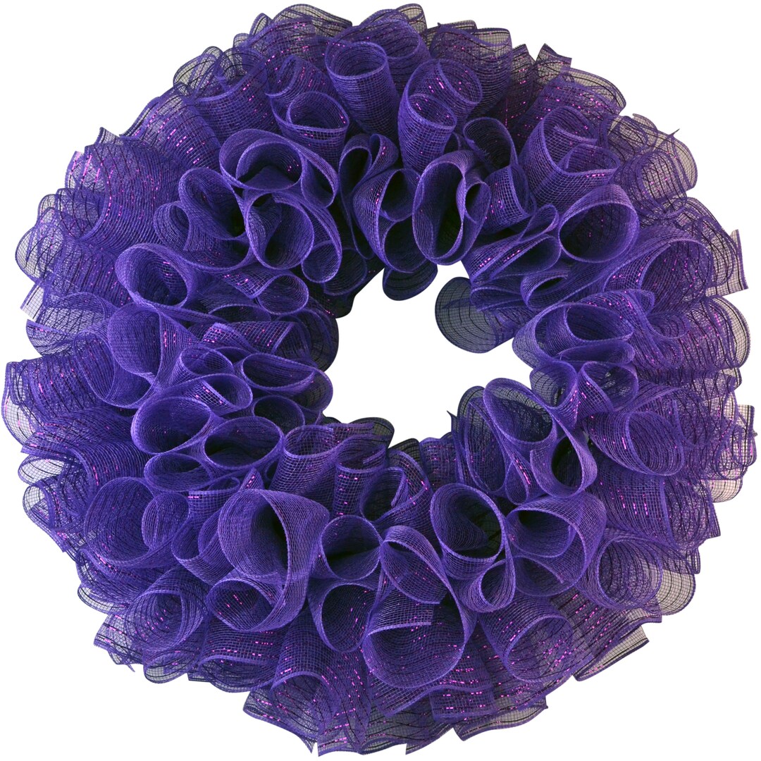 Plain Wreath Base Already Made, Mesh Everyday Wreath to Decorate DIY ...