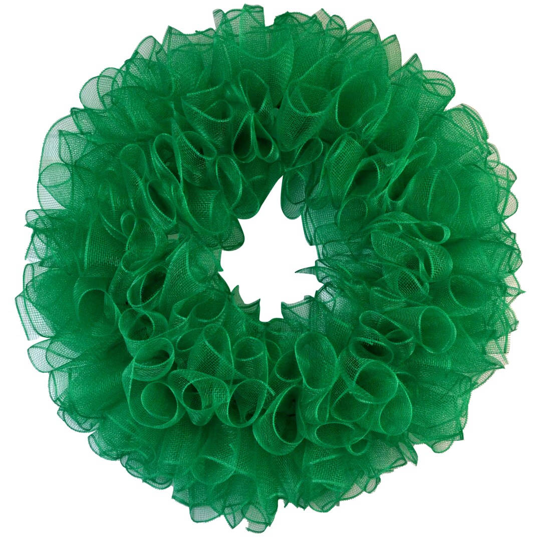 Premade Wreath Base, Christmas Starter Wreath, Already Made Wreath ...