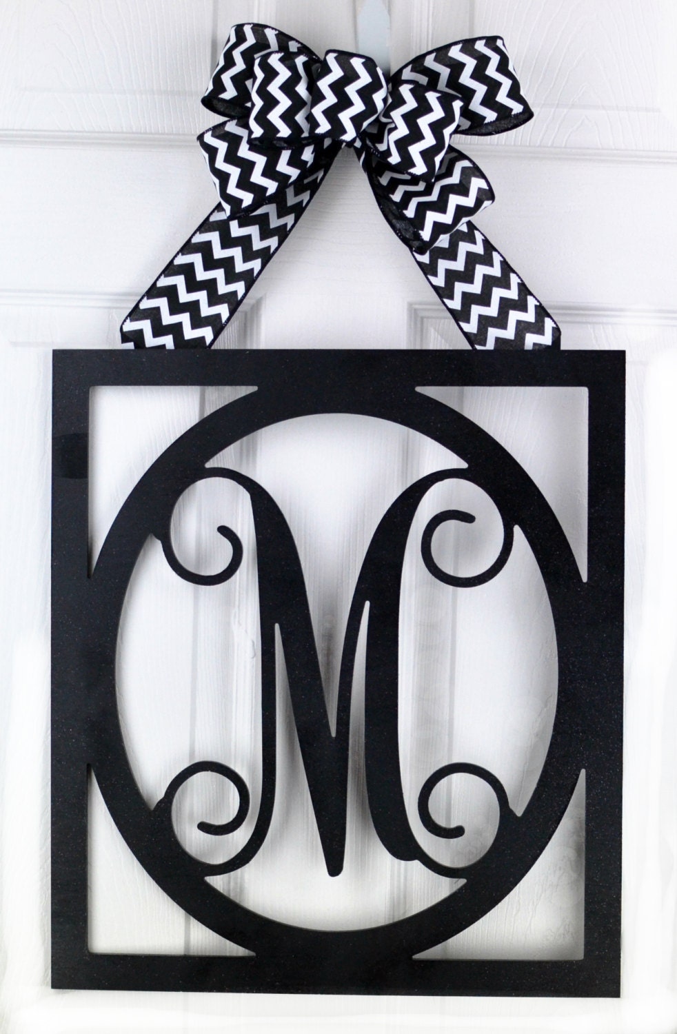 Framed Monogram Letter Monogram Letters Wooden Monogram | Etsy