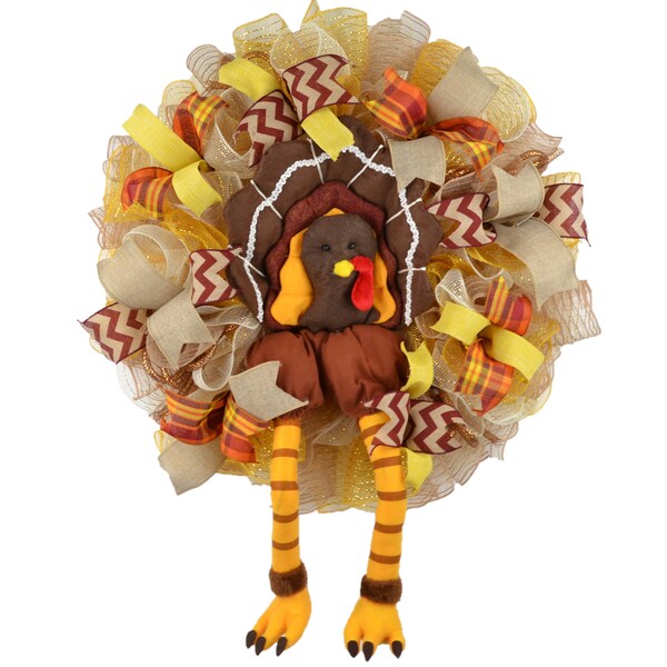 Turkey Wreath - Etsy