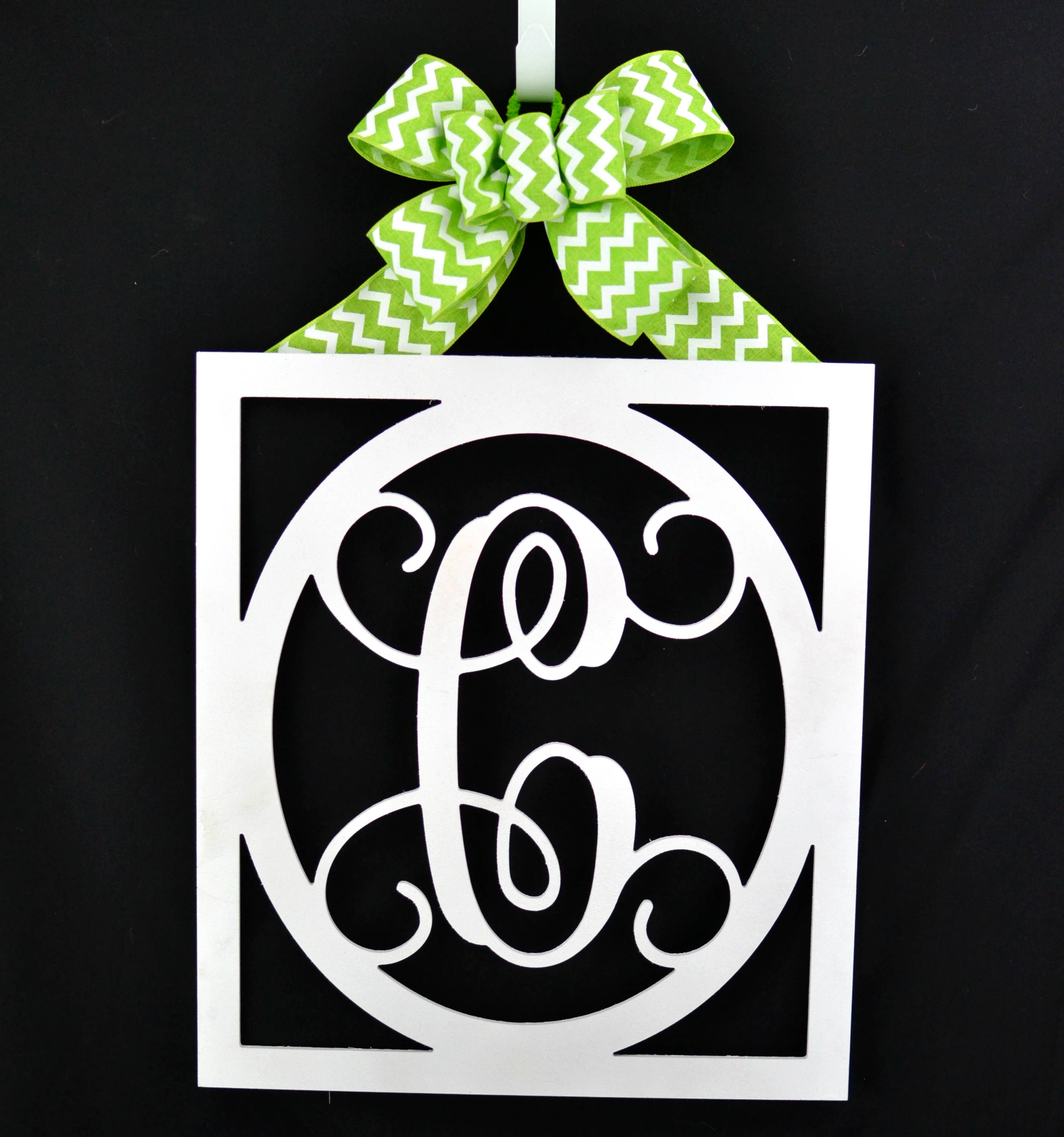 Framed Monogram Letter Monogram Letters Wooden Monogram | Etsy