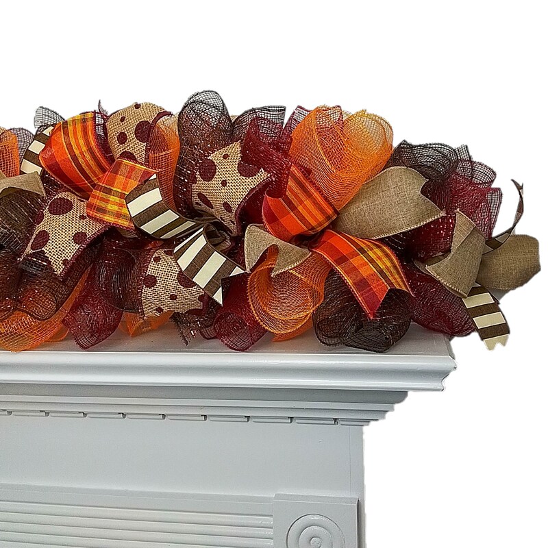 Fall Deco Mesh - Etsy